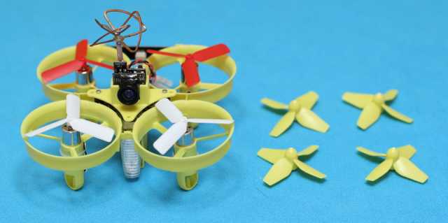 Propeller mod for Eachine QX70 - First Quadcopter