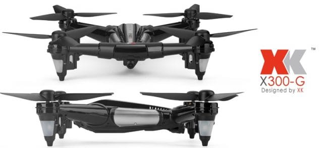 XK X300-G Fast 5G WiFi FPV GPS drone - First Quadcopter