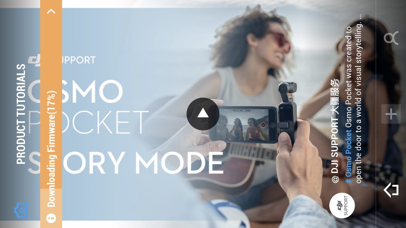 DJI Osmo Pocket review: Wingless drone camera - First Quadcopter