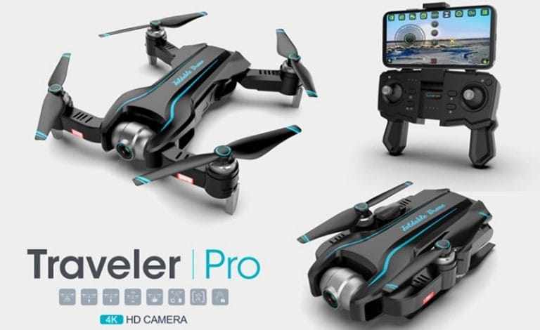 S17 Traveler Pro drone with 4K camera - First Quadcopter