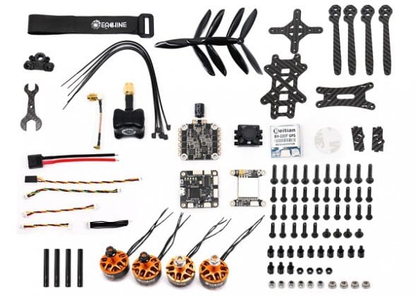 Coming soon: Eachine Tyro119 DIY FPV race drone - First Quadcopter
