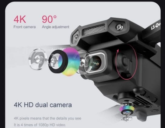 LANSENXI LS-XT6 Mini: Smallest and cheapest Mavic Air 2 clone - First ...