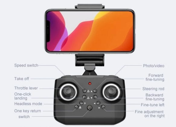 LANSENXI LS-XT6 Mini: Smallest and cheapest Mavic Air 2 clone - First ...