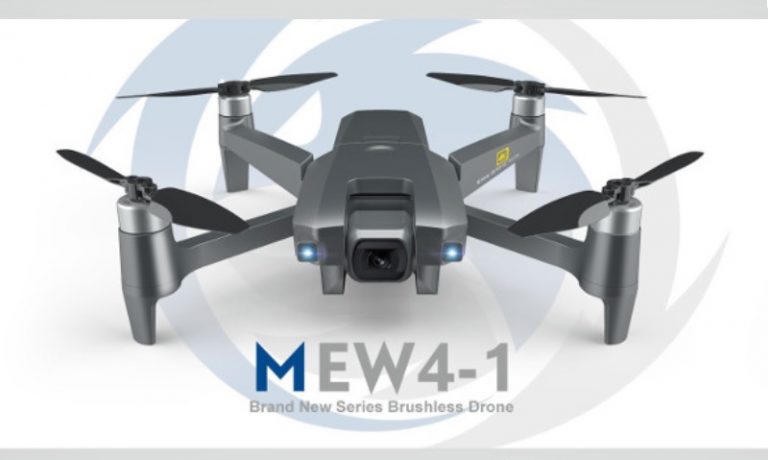 MJX MEW4-1: Parrot ANAFI style GPS drone - First Quadcopter