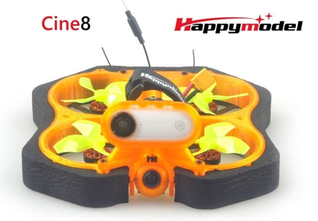 Happymodel Cine8: DIY FPV Whoop kit for Insta360GO - First Quadcopter