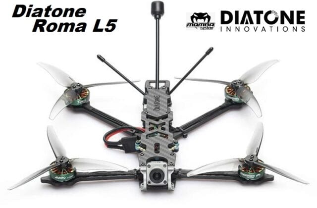 Diatone Roma L5: Long-Range Freestyle FPV drone - First Quadcopter