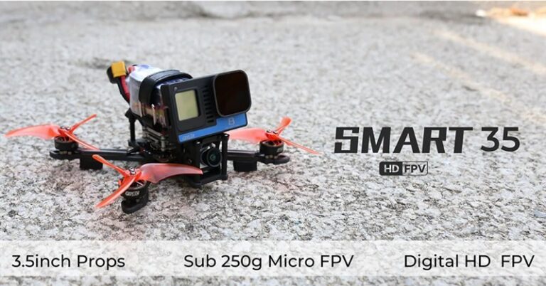 GEPRC SMART 35 HD: Sub250g class FPV drone - First Quadcopter