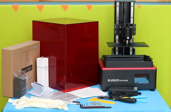 Elegoo Saturn S: Large 3D prints at friendly price - First Quadcopter