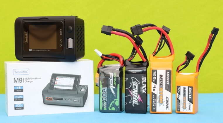 ToolKitRc M9 review: The talking drone LIPO charger - First Quadcopter