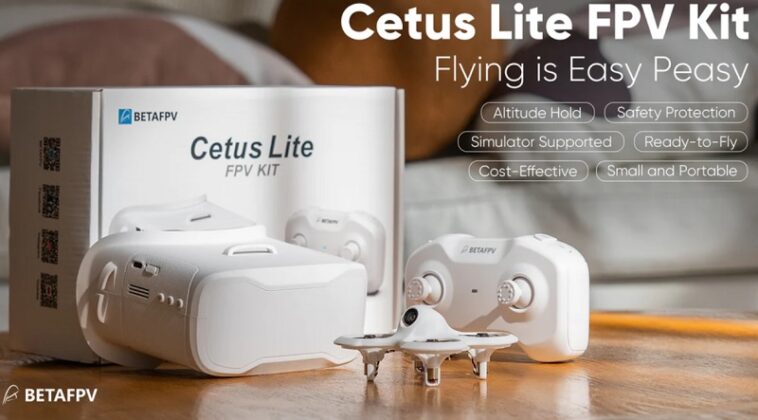 BetaFPV Cetus Lite FPV combo kit: Flying is Easy-Peasy - First Quadcopter