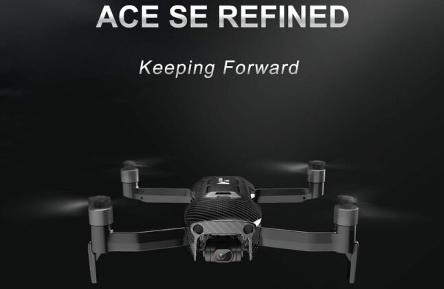 Hubsan ACE SE Refined Carbon Fiber Edition - First Quadcopter