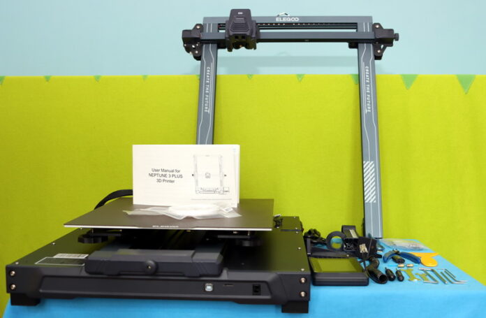 Elegoo Neptune 3 Plus: Budget large 3D printer - First Quadcopter