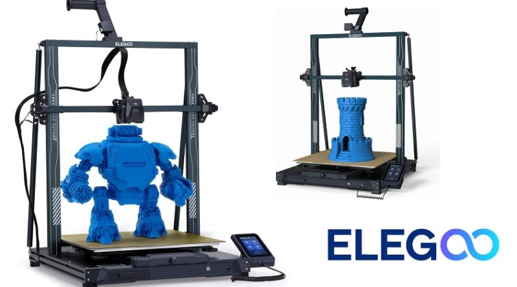 Elegoo Neptune 3 MAX Large Scale 3D printer - First Quadcopter