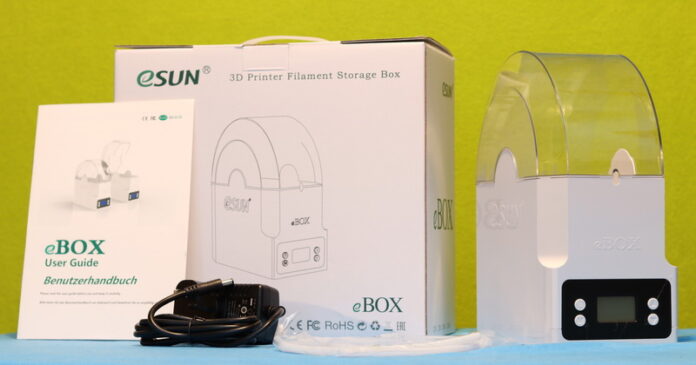 eSUN eBox Filament Dryer Review - eSUN 3D Printing Materials