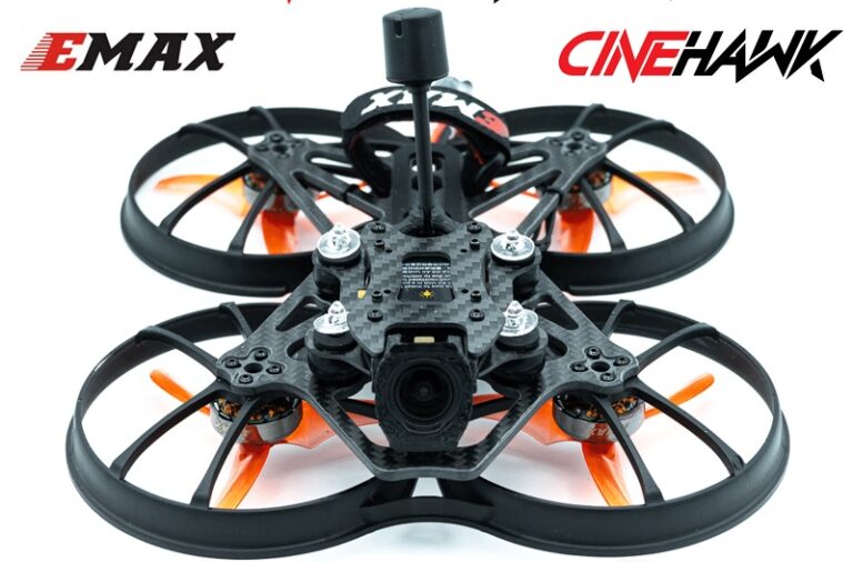 Emax CineHawk with onboard DJI O3 Air Unit - First Quadcopter