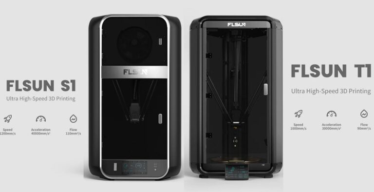 FLSUN S1 and T1: Enclosed High-Speed Delta 3D printers - First Quadcopter