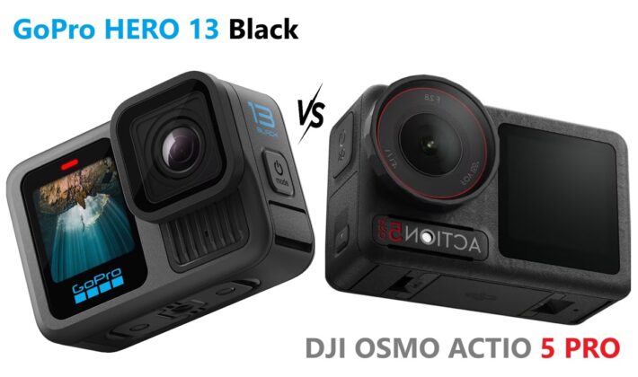 GoPro 13 Black vs DJI Action 5 Pro: In-depth comparison guide - First ...