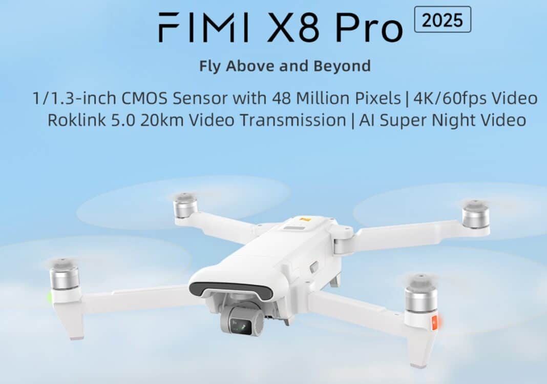 FIMI X8 Pro 2025 Déjà Vu: A Drone Stuck in Time? - First Quadcopter