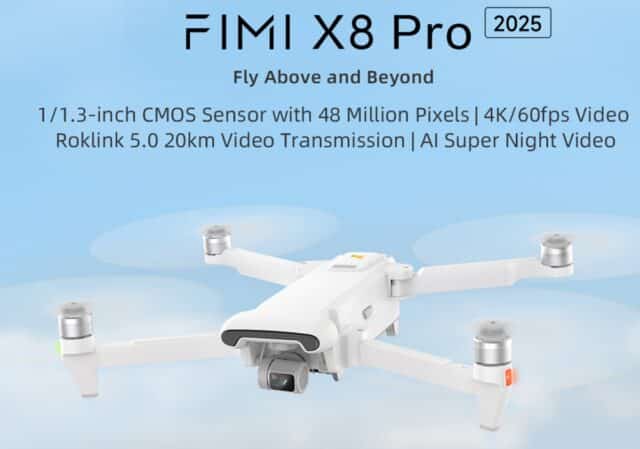 FIMI X8 Pro 2025 Déjà Vu: A Drone Stuck in Time? - First Quadcopter