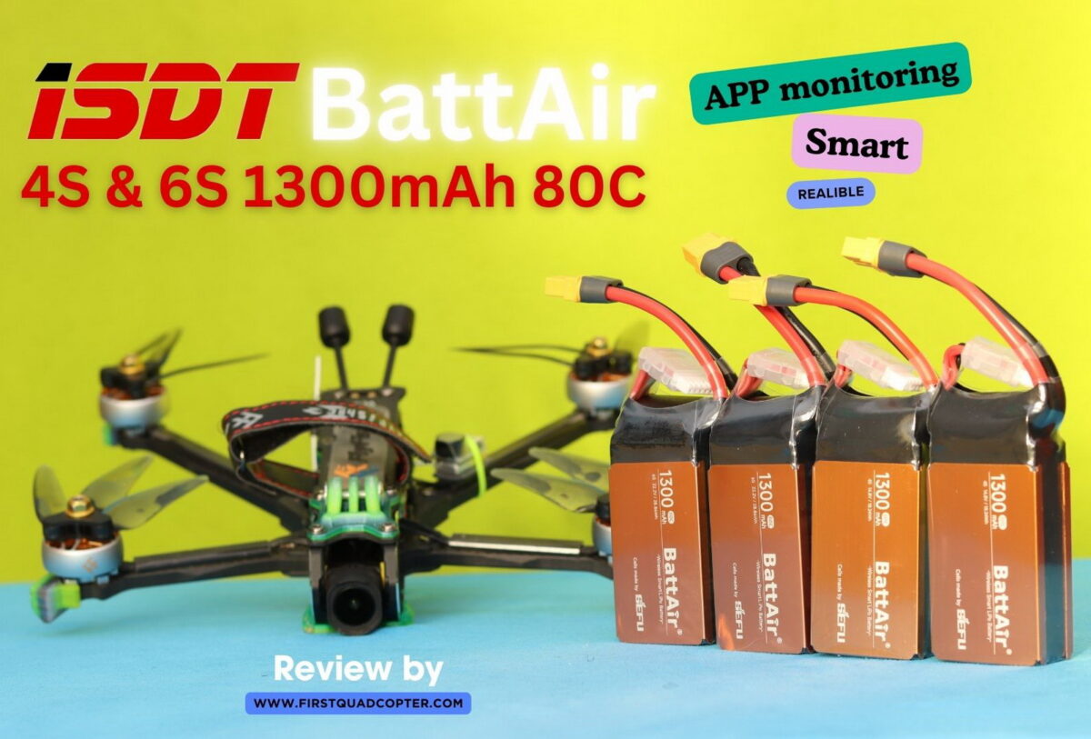 ISDT BattAir LIPO V2: Next-Level Battery Tech for FPV pilots - First Quadcopter
